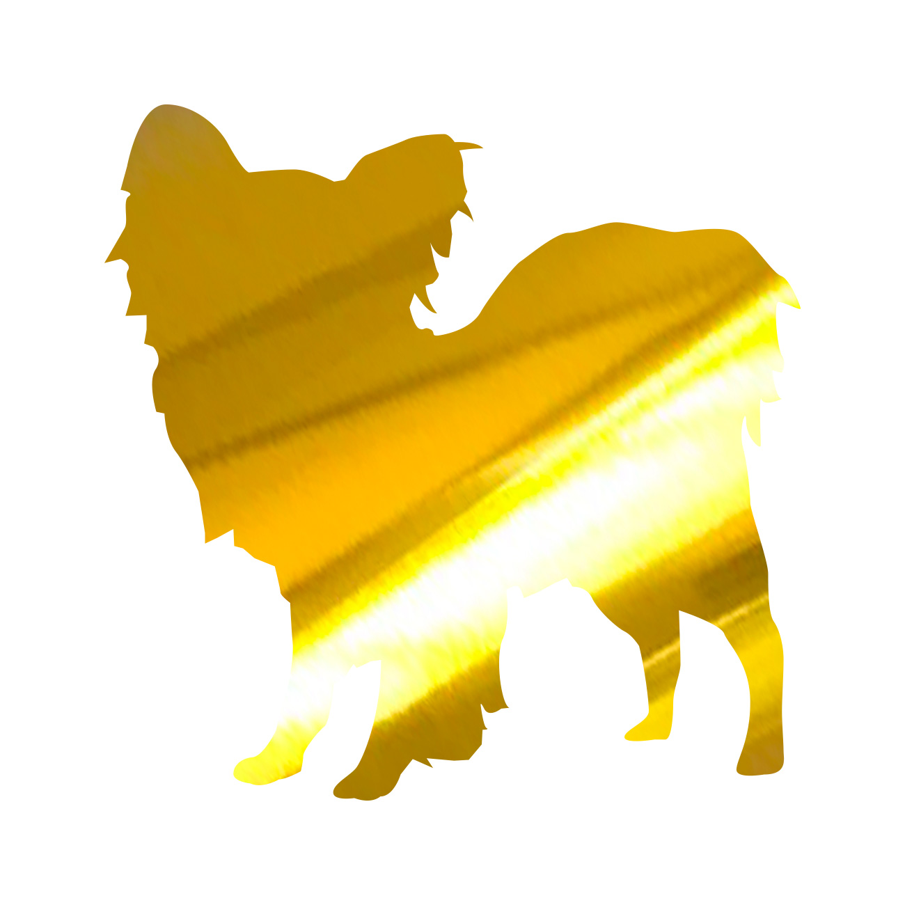 Papillon Sticker Decal Die Cut - Self Adhesive Vinyl - Weatherproof ...