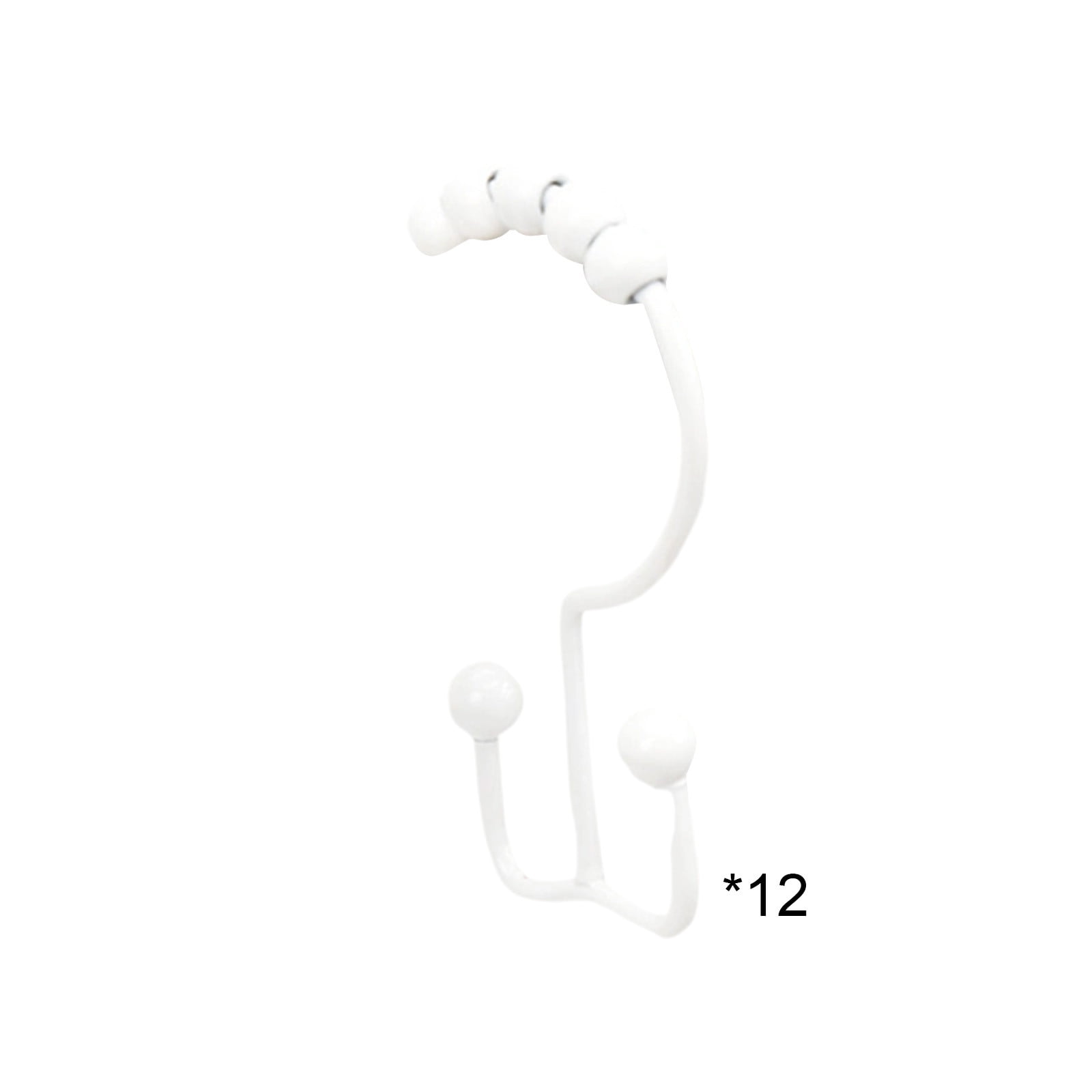 Click here for Btomtd Shower Curtain Hooks Rings For Bathroom 12... prices