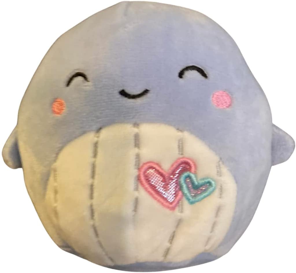 Official KellyToy Squishmallow Valentine's Day Plush Stuffed Animal 5 ...