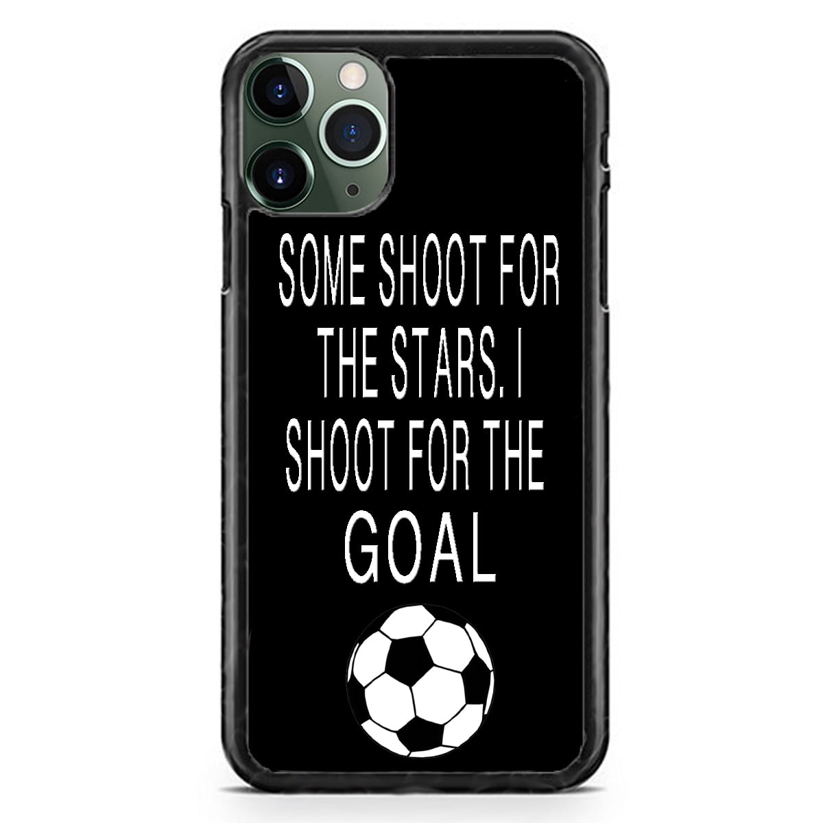 Futbol Football Soccer Shoot for the Goal Slim Shockproof Hard Rubber ...