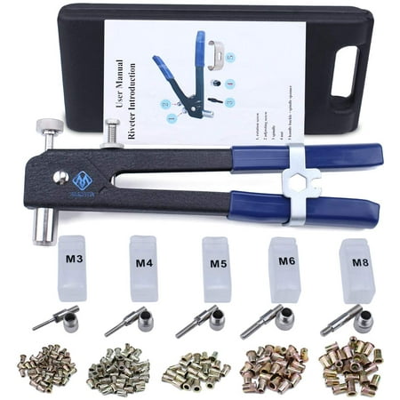 Hand Rivet tool Nut Setter Kit,Thread Blind Riveting Tools,Wrench Nut ...