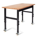 Duramax 2-Drawer Rolling Workbench 48 In. x 24 In. with wood top and ...
