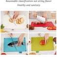 YL-ESH Cutting boards for the kitchen,Plastic Cutting Board Set with ...