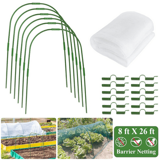 Bird Garden Netting 3/4" Mesh Lightweight Bird Control, 100' Roll 14 ...