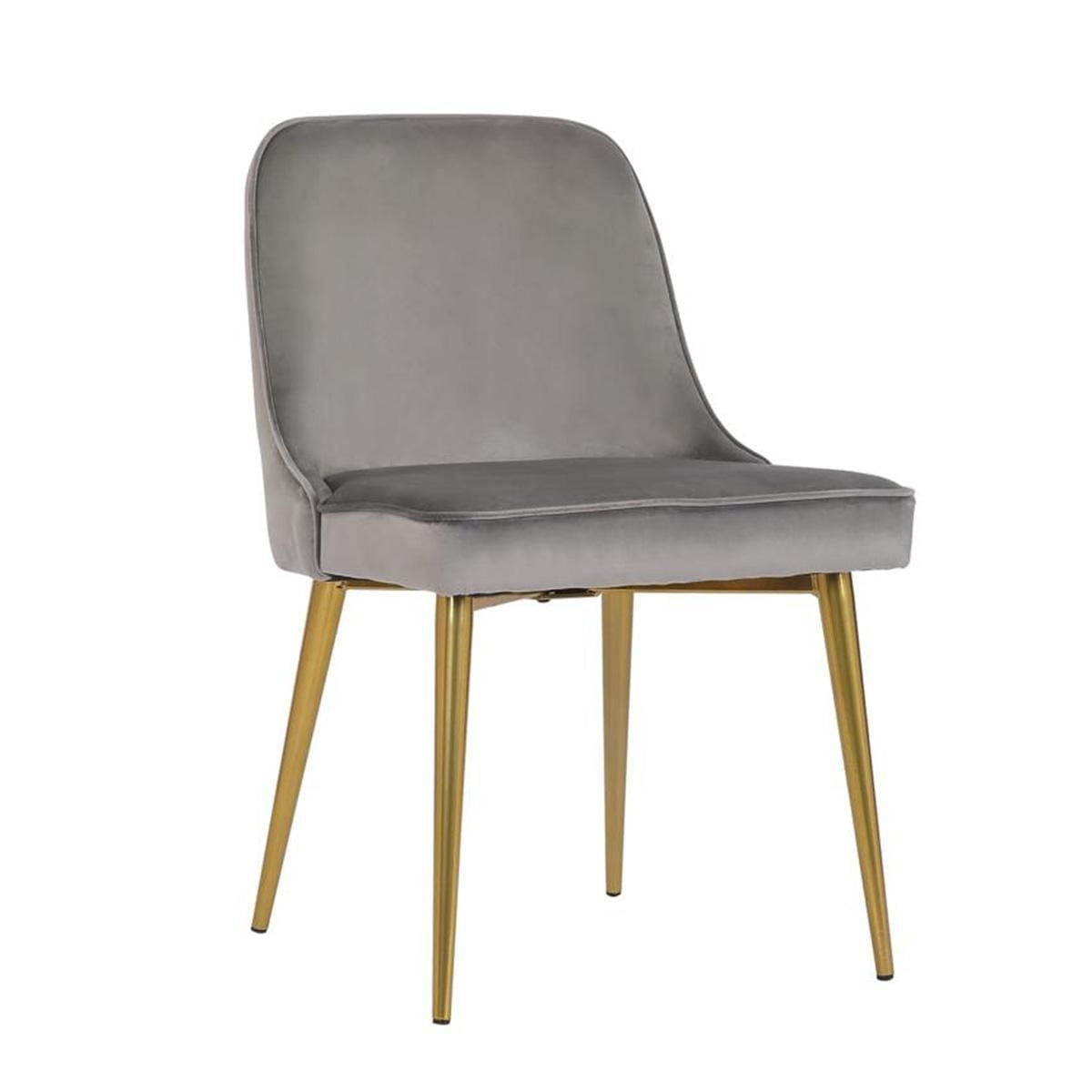 Click here for Plata Décor Import Inc Velvet Chair - Elegant Upho... prices