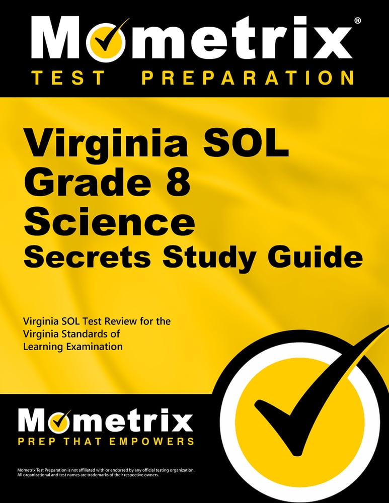 Pre-Owned Virginia Sol Grade 8 Science Secrets Study Guide: Virginia ...