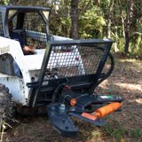 Titan Attachments 12" Rotating Tree Shear Attachment 5" Cylinder Skid ...