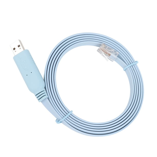 Cable USB A RJ45, Cable de Consola USB A RJ45 Alta Velocidad de Alta ...