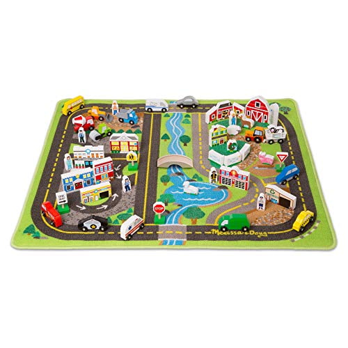 Click here for Melissa & Doug Deluxe Activity Road Rug Play Set (... prices