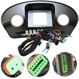 Premier Pontoon Boat Dash Panel | MNStar 00-8215 Woodgrain - Walmart.com