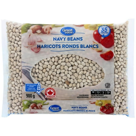 Great Value Navy Beans, 900 g - Walmart.ca