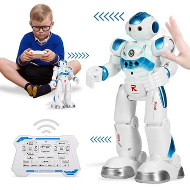 KingsDragon RC Robot Toys for Kids, Gesture & Sensing Programmable Remote Control Smart Robot ...