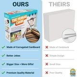 Witty Yeti 13" x 10" x 3.5" Durable Cardboard Human Cone Prank Gift Box ...