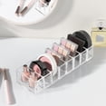 2 Pack Clear Acrylic Makeup Compact Organizer, 8 Spaces Vanity ...