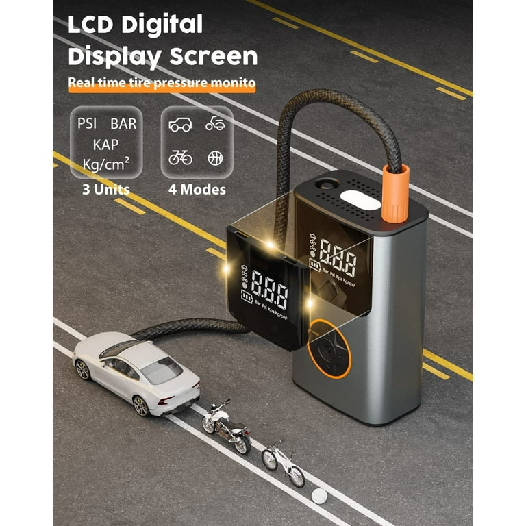 TGBOX Tire Inflator Portable Air Compressor, 150 PSI Fast, 54% OFF