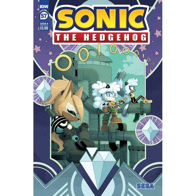 IDW Publishing Sonic The Hedgehog #57 (Adam Bryce Thomas Variant B ...
