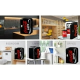 Coca-Cola Coke Zero Mini Fridge, 6 Can Capacity, 4L Electric Cooler ...