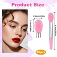 20 Pcs Lip Mask Applicator Silicone LIp Applicator Lip Balm Applicator ...