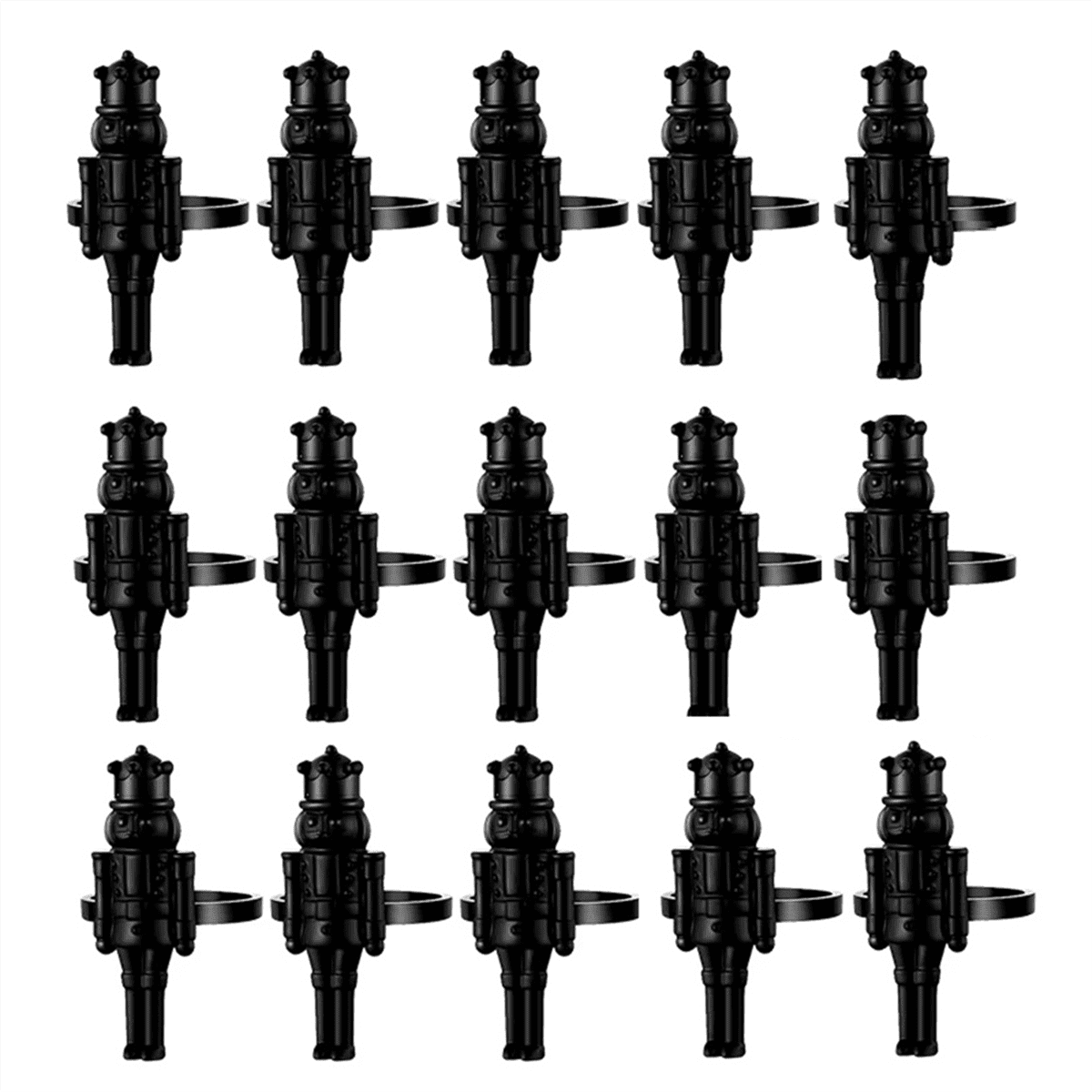 Click here for Unbranded 15pcs Nutcracker Christmas Napkin Rings... prices