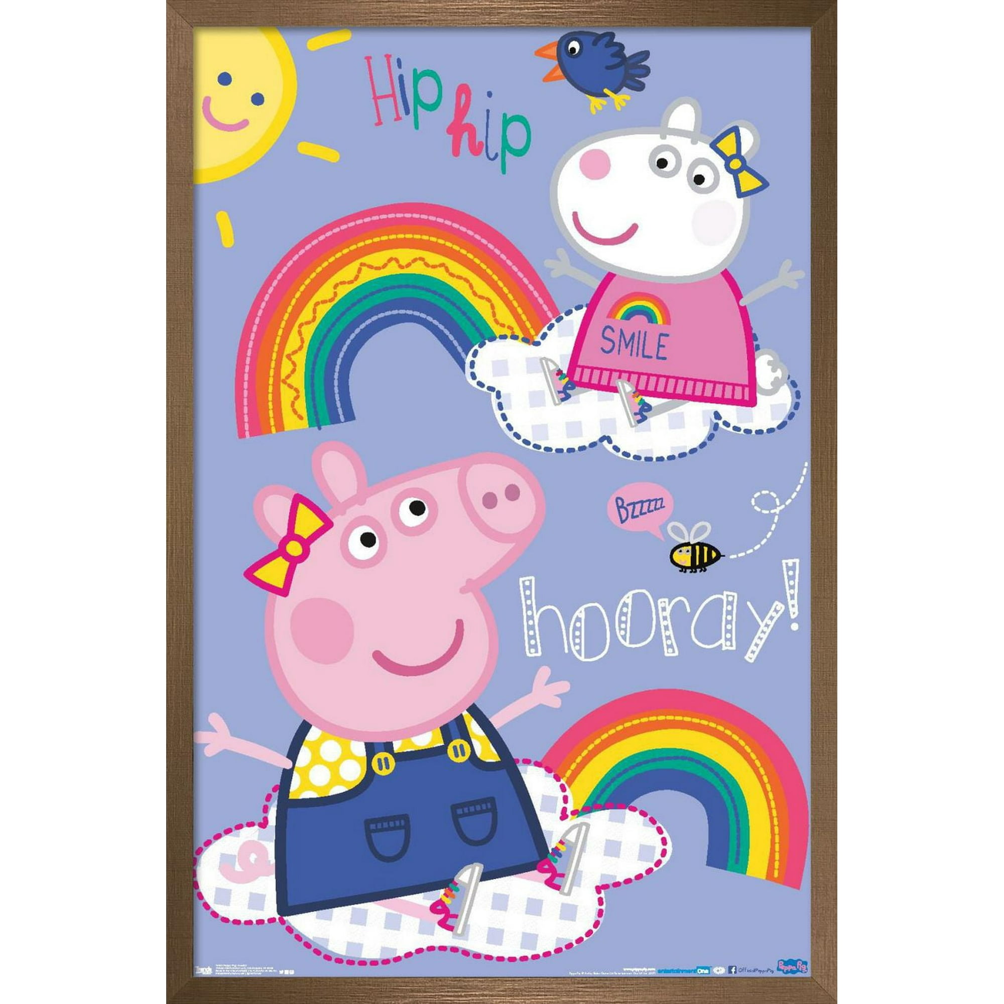 Click here for Trends International Peppa Pig - Hooray Wall Poste... prices