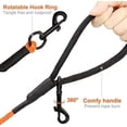 Long Dog Training Leash, 50FT Tie Out Rope Check Cord with Padded ...