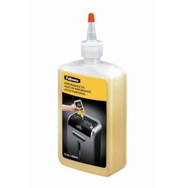 3 X Fellowes Shredder Oil, 12 oz. Bottle with Extension Nozzle (35250 ...