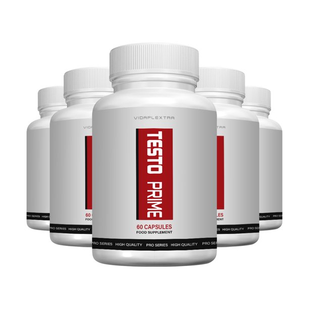 (5 Pack) Testo Prime - Testo Prime Capsules - Walmart.com