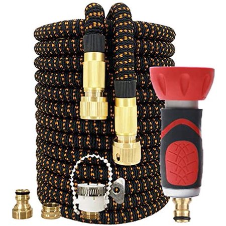 Garden Hose Garden Watering Sprinkler Set Extensible Watering Hose 1/2 ...