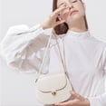 1Pc Plastic Imitation Pearl Beaded Bag Handles with Zinc Alloy Curb ...