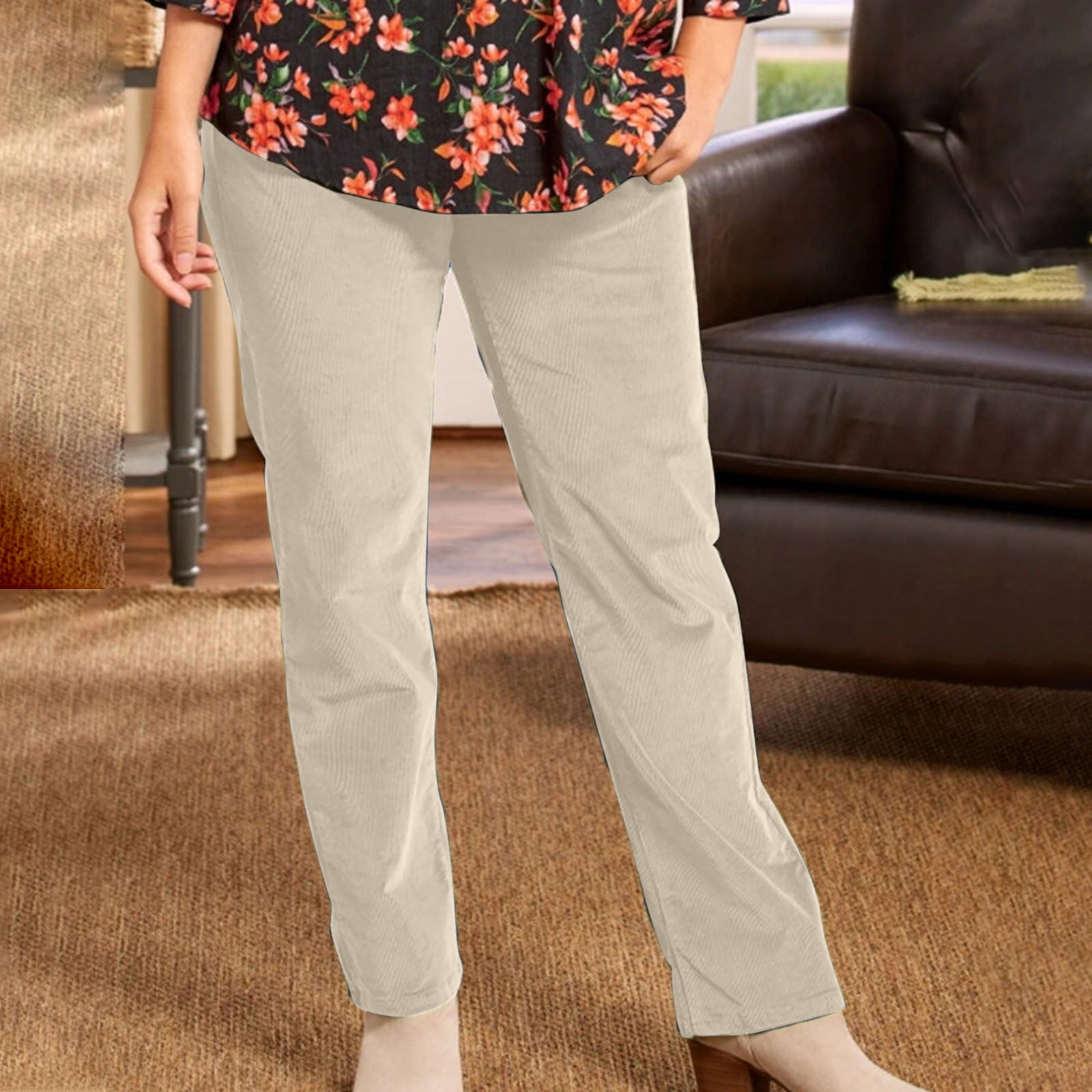 Click here for Drppepioner Womens Solid Pocket Corduroy Pants  So... prices