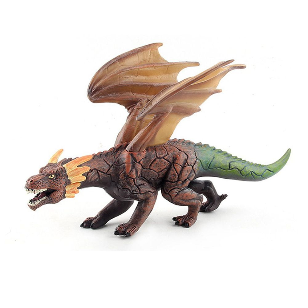 Home Decoration Kids Gift Large Fiery Dragons Lava Dragon Movable ...