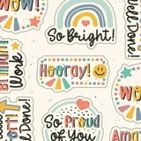 Carson Dellosa Education We Belong Motivators Shape Stickers, 72 Per ...