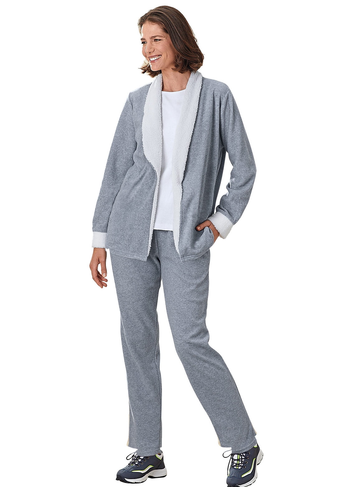 Fleece Lounge Set by Freedom Fit - Walmart.com