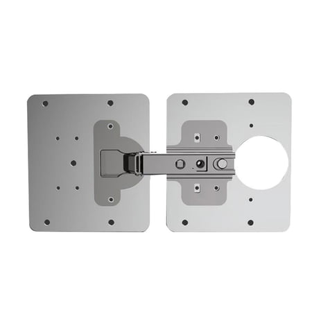 Cabinet Door Hinges Kit Stainless Steel Hinges Repair Plate Easy ...