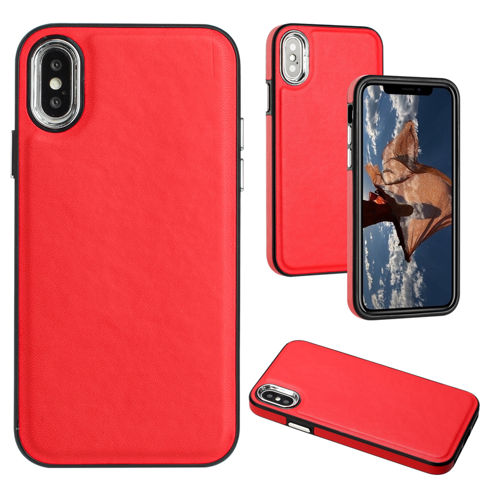 ELEHOLD Leather Case For iPhone XS Max,Premium Leather Material Slim ...