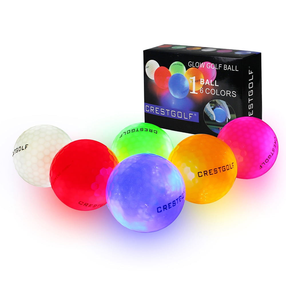 Click here for Flyflise 6 Pack Crestgolf Glow Golf Ball For Night... prices