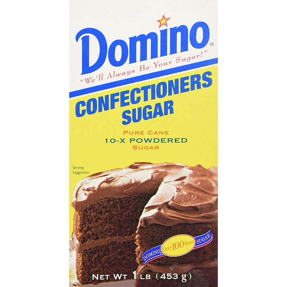 Domino Powdered Confectioners Sugar 16oz - Walmart.com - Walmart.com