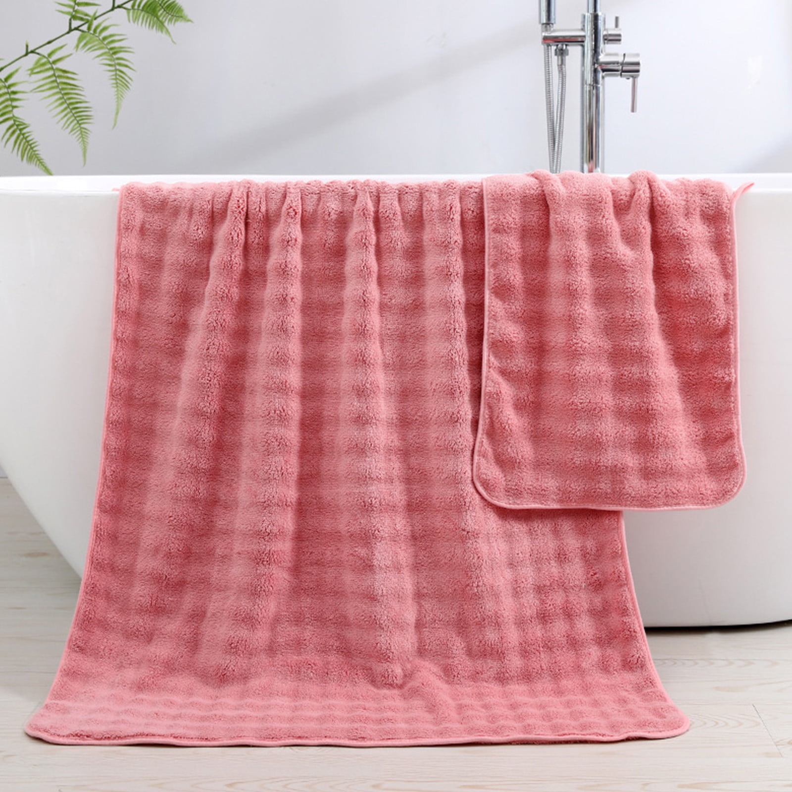Click here for Tyidzon 2 Pcs Bath Towels Set For Bathroom Cotton... prices