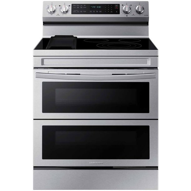 Samsung NE63A6751SS 6.3 Cu. Ft. Stainless Steel Smart Freestanding ...