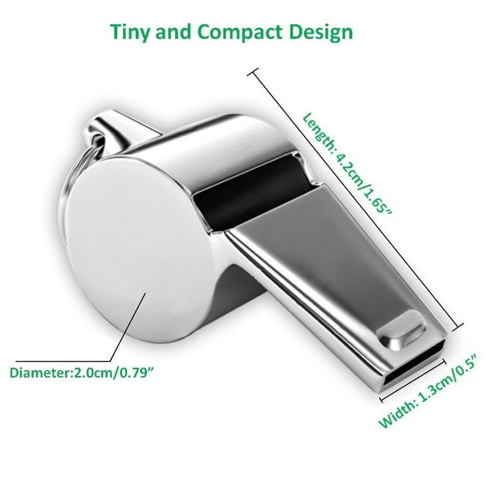 Click here for Egnmcr 1pc Metal Referee Whistle Stainless Steel E... prices