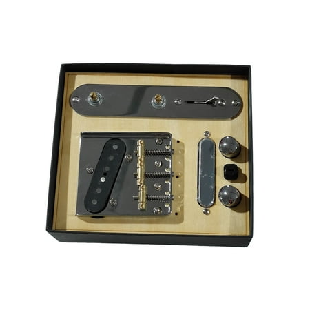 Xinxinyy Bridge Loaded Saddles Line Plate Set Guitar Pickups Kit ...