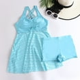 Swimsuits For Women Up Sport Printed Bandage Slim Bandeau Pieces
