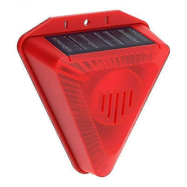 Solar Alarm Light with 4 Modes: Solar Repeller for Wild Boar Deterrence ...