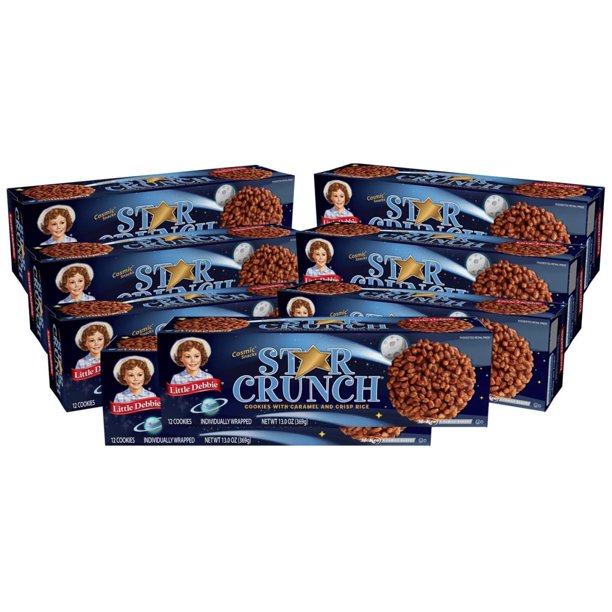 LZHF Star Crunch Cosmic Cookies, 96 Individually Wrapped Cookies (8 ...