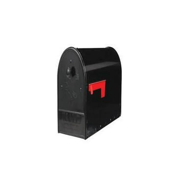 Solar Group Galvanized Double Door Mailbox, Outback Black - Walmart.com
