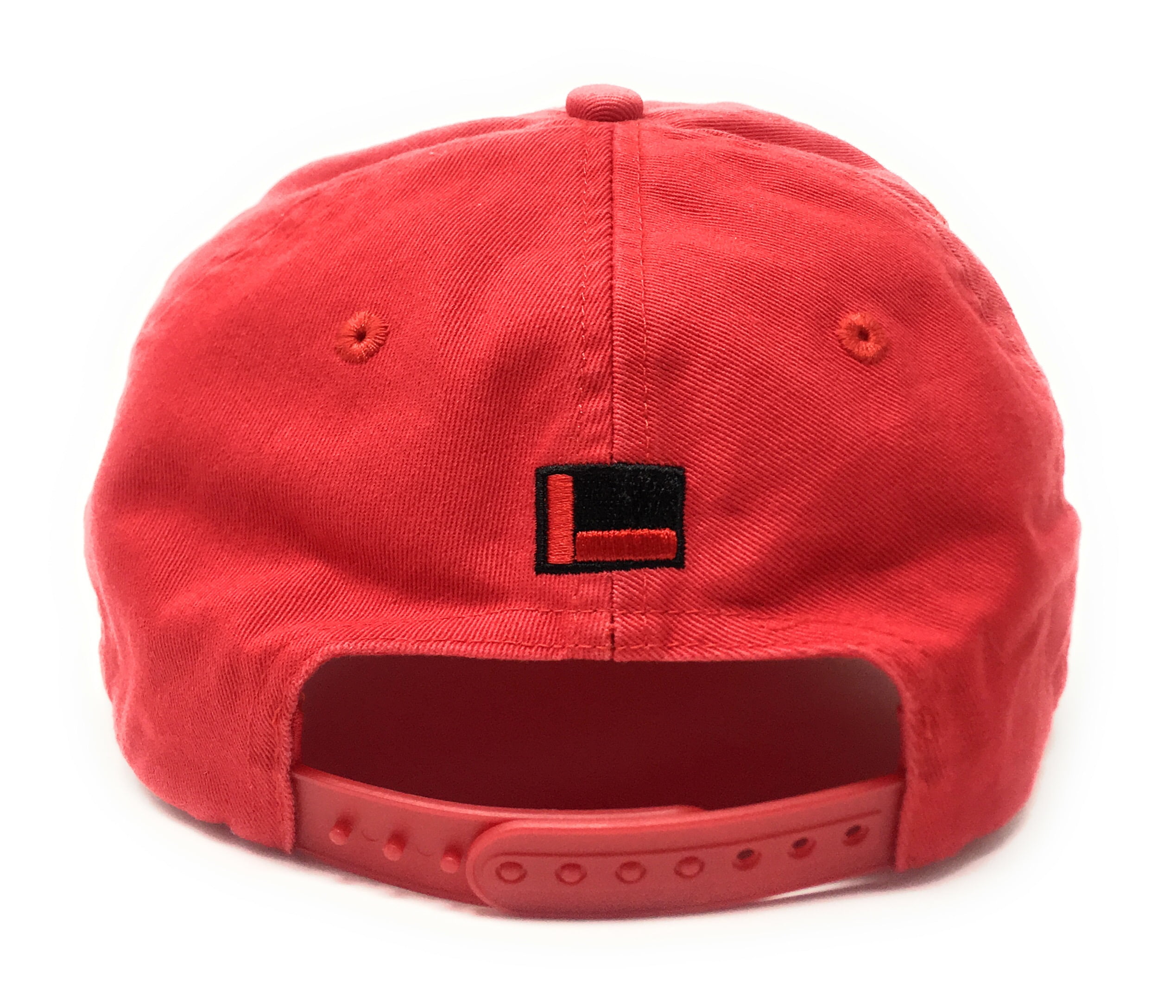 FUBU “FB” Logo 25th Anniversary Dad Red Snapback Hat