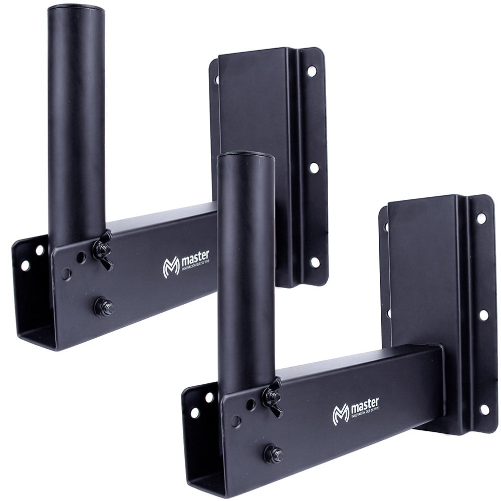 2 Soportes De Pared Para Bocina Pedestal Acero Ho-brwooferx2 | Walmart ...