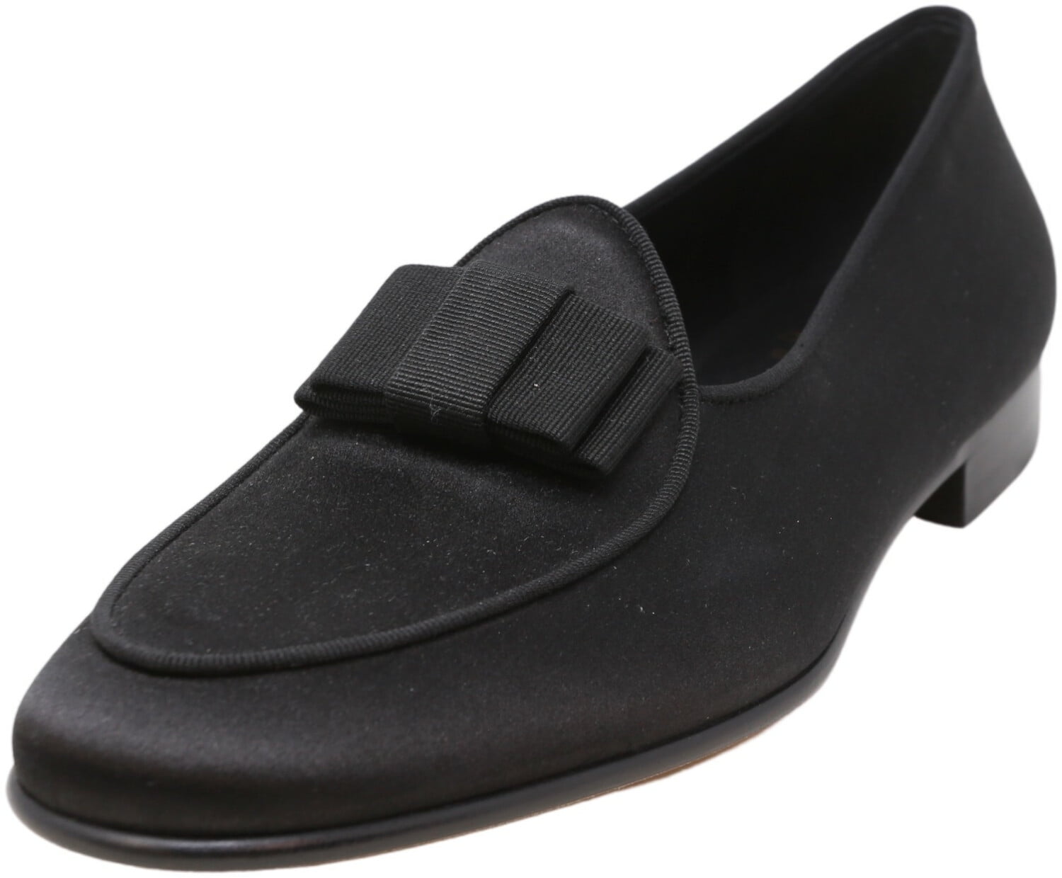 Edhen Men's Opera Loafer Black Ankle-High Satin Loafers & Slip-On - 9.5 ...