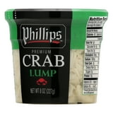 Phillips Pasteurized Crab Meat Lump 8 oz. Plastic Tub - Walmart.com