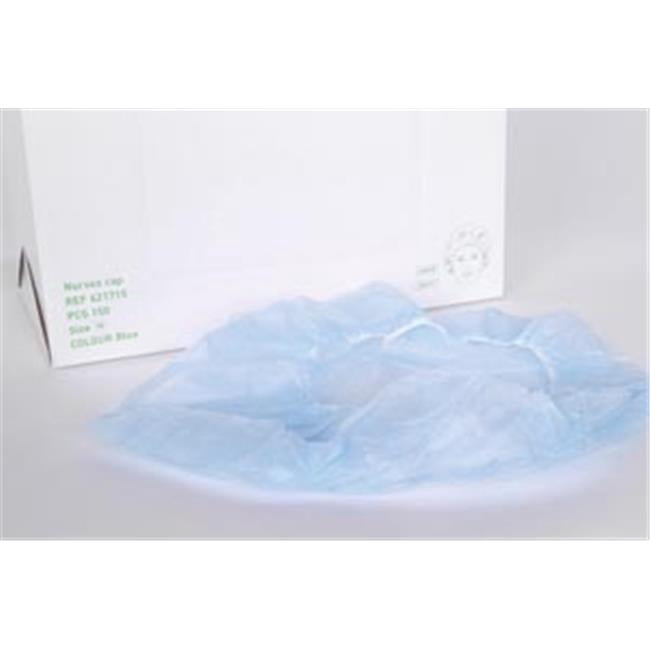 Molnlycke Health Care US MOL 621715 Bouffant Nurses Cap with Elastic ...